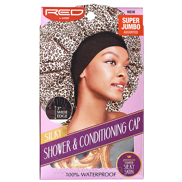 Red By Kiss Hqxx Silky Shower And Conditioning Cap Super Jumbo