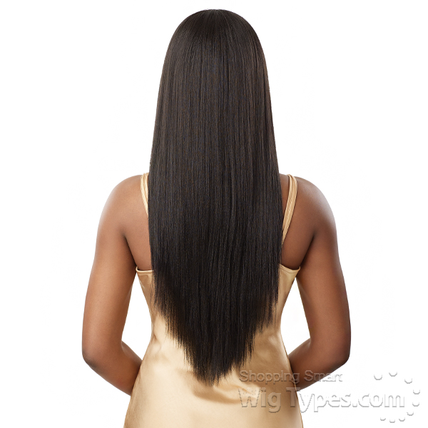 Outre 100 Human Hair Blend 5x5 Hd Lace Closure Wig Hhb Yaki Straight